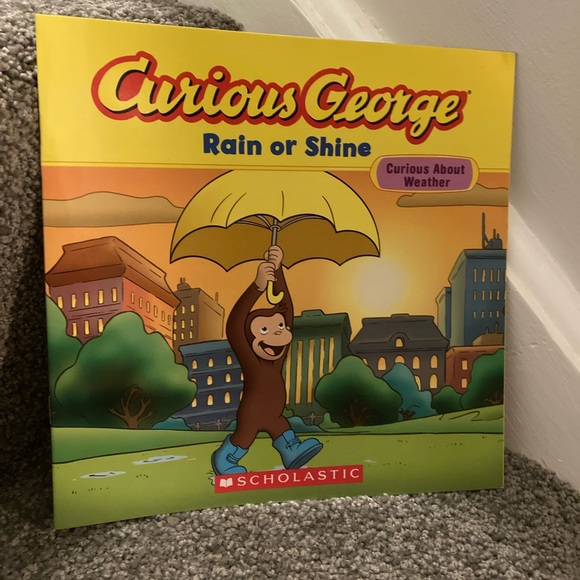 Scholastic | Other | 12curious George Rain Or Shine | Poshmark